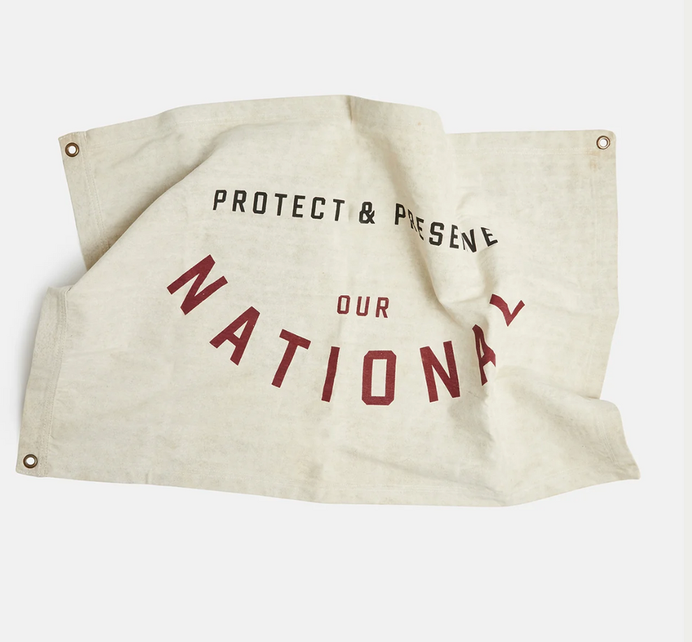 Pony Rider Our National Wall Banner 90x60 – Aunty Pat & a dog named Clover